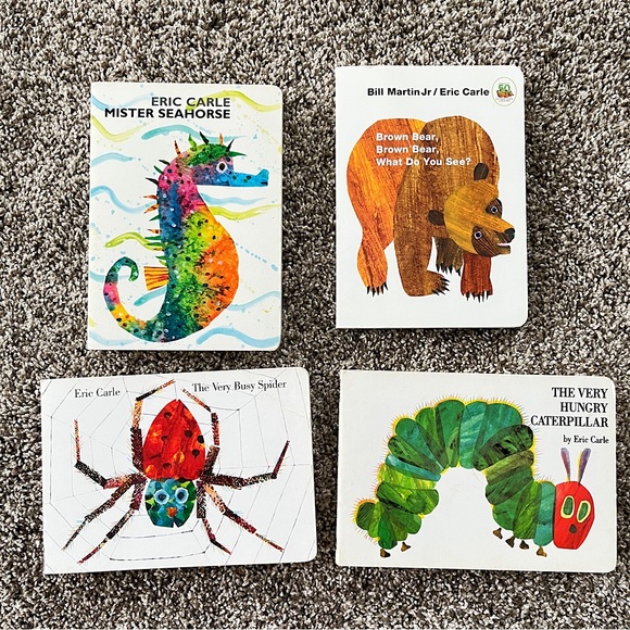 Eric Carle | Other | Eric Carle Book Collection Bundle Of 4 Colorful ...